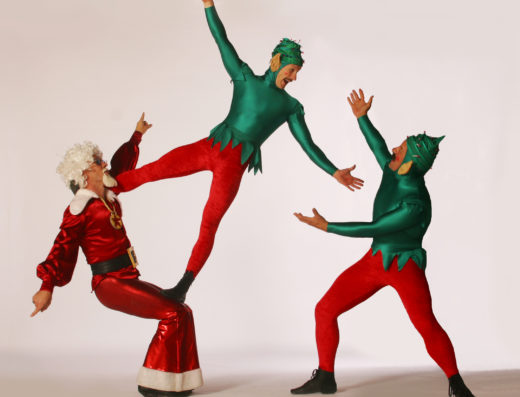 Three Acrobatic Men - RubyLemon