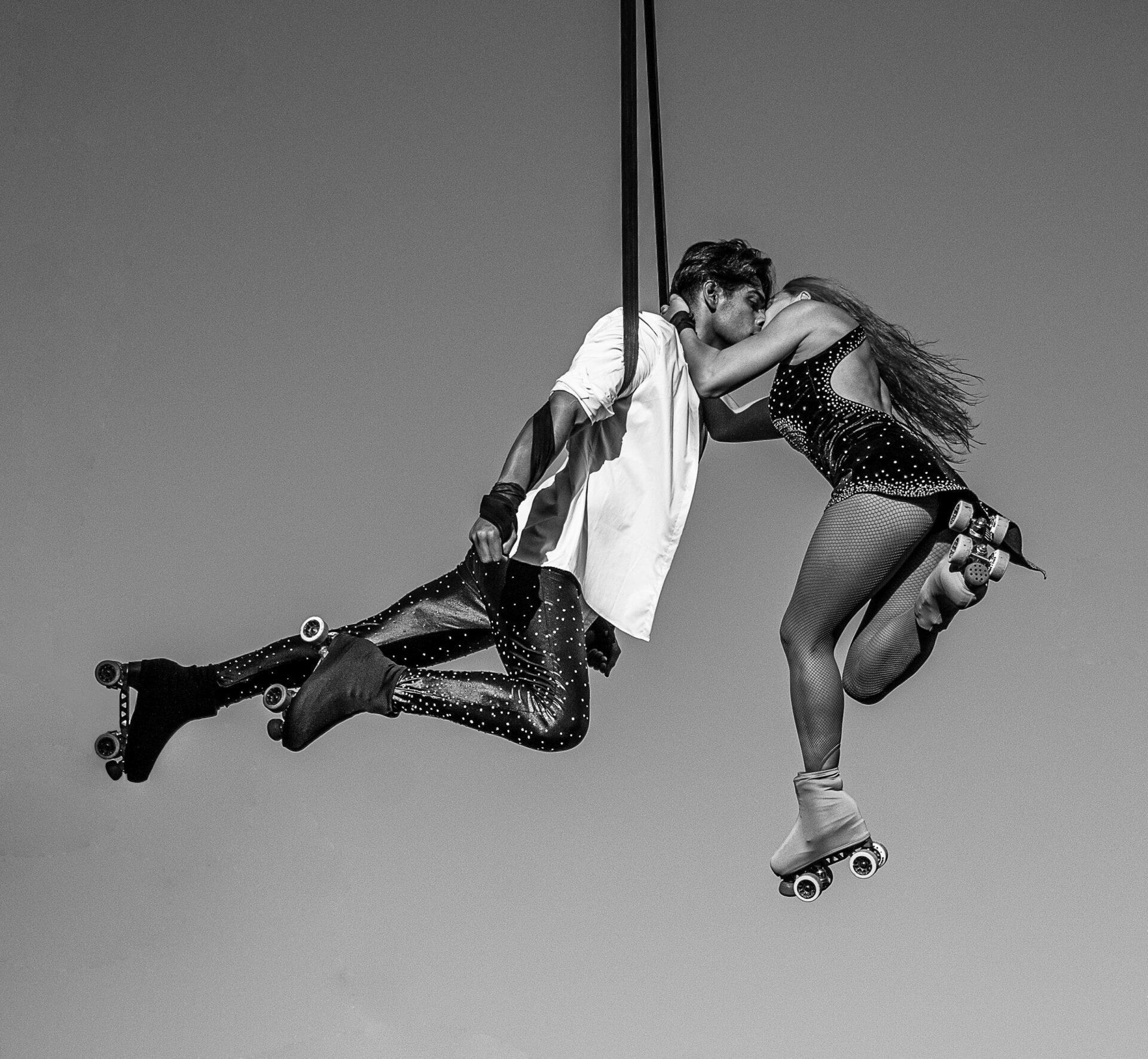 Aerial Roller Skating Duo - RubyLemon