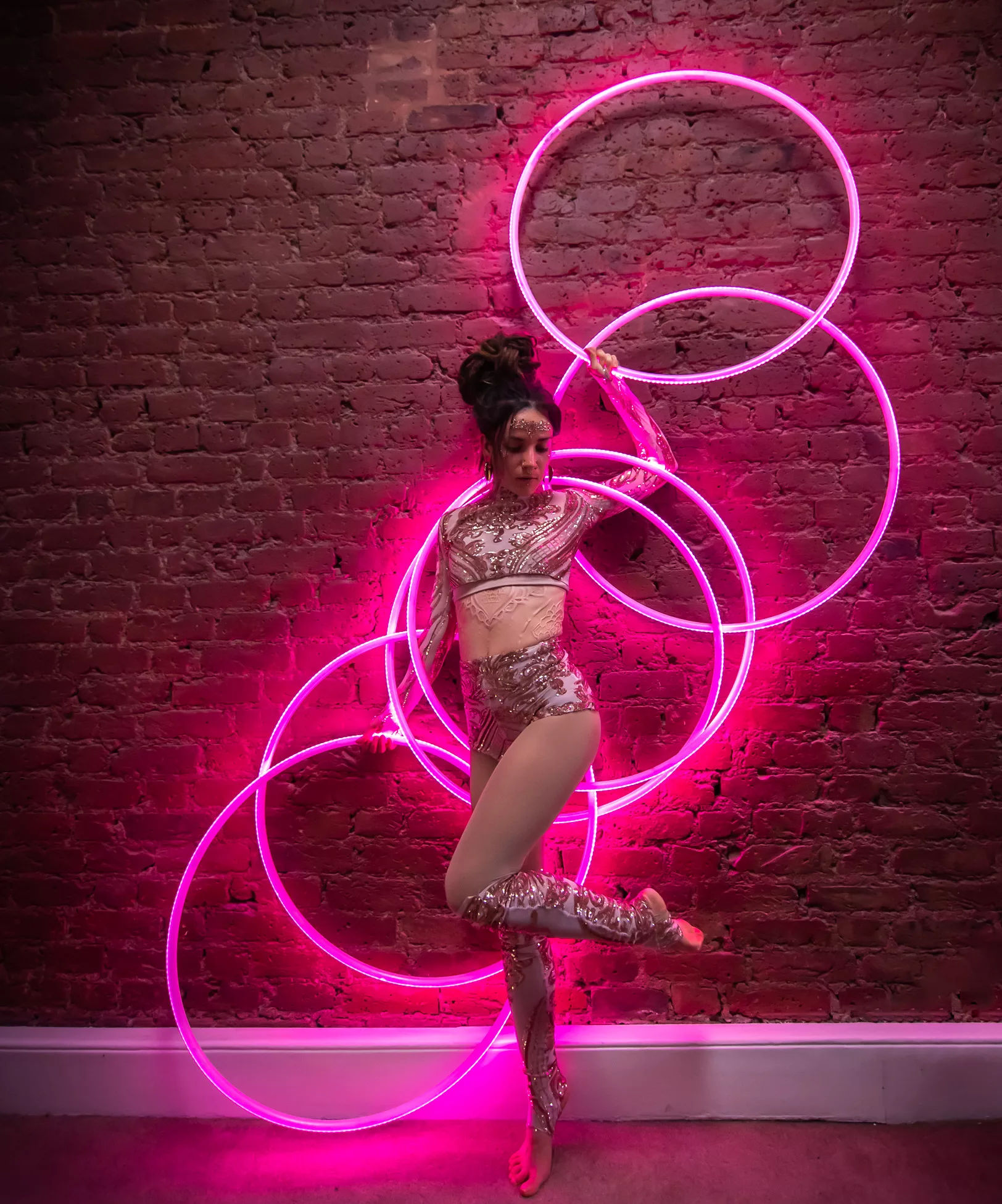 Pixel Hula Hoop Act - RubyLemon